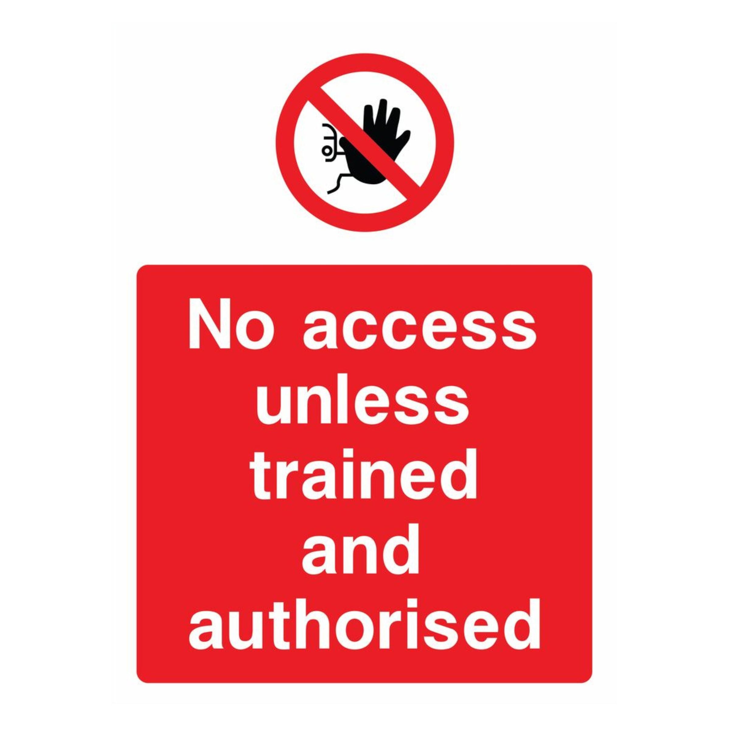 Prohibition Signs - ISO Compliant - The Safety Sign Depot