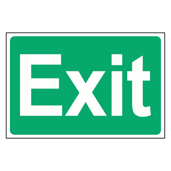 Green Fire Exit Sign - The Safety Sign Depot