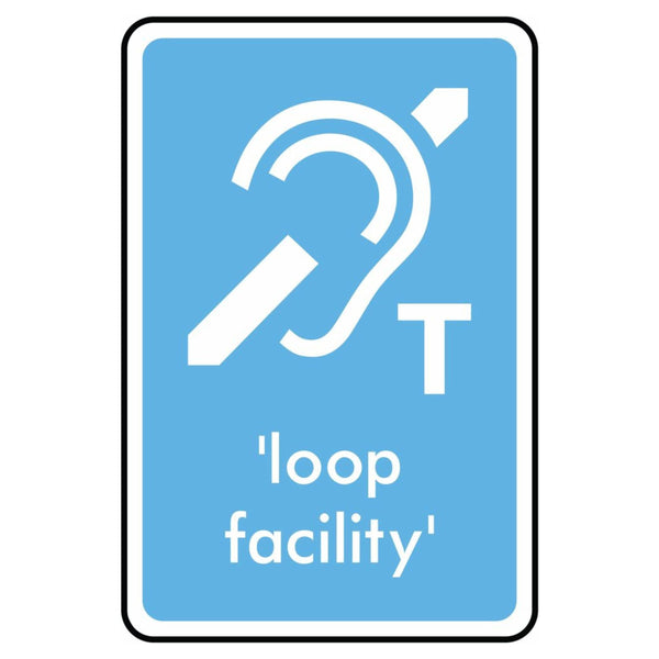Loop Facility Symbol Information Sign - The Safety Sign Depot