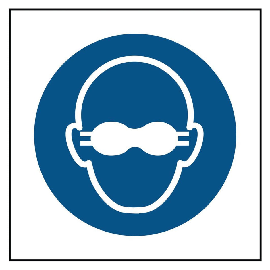 Eye Protection Signs | Safety Goggles Signage - The Safety Sign Depot
