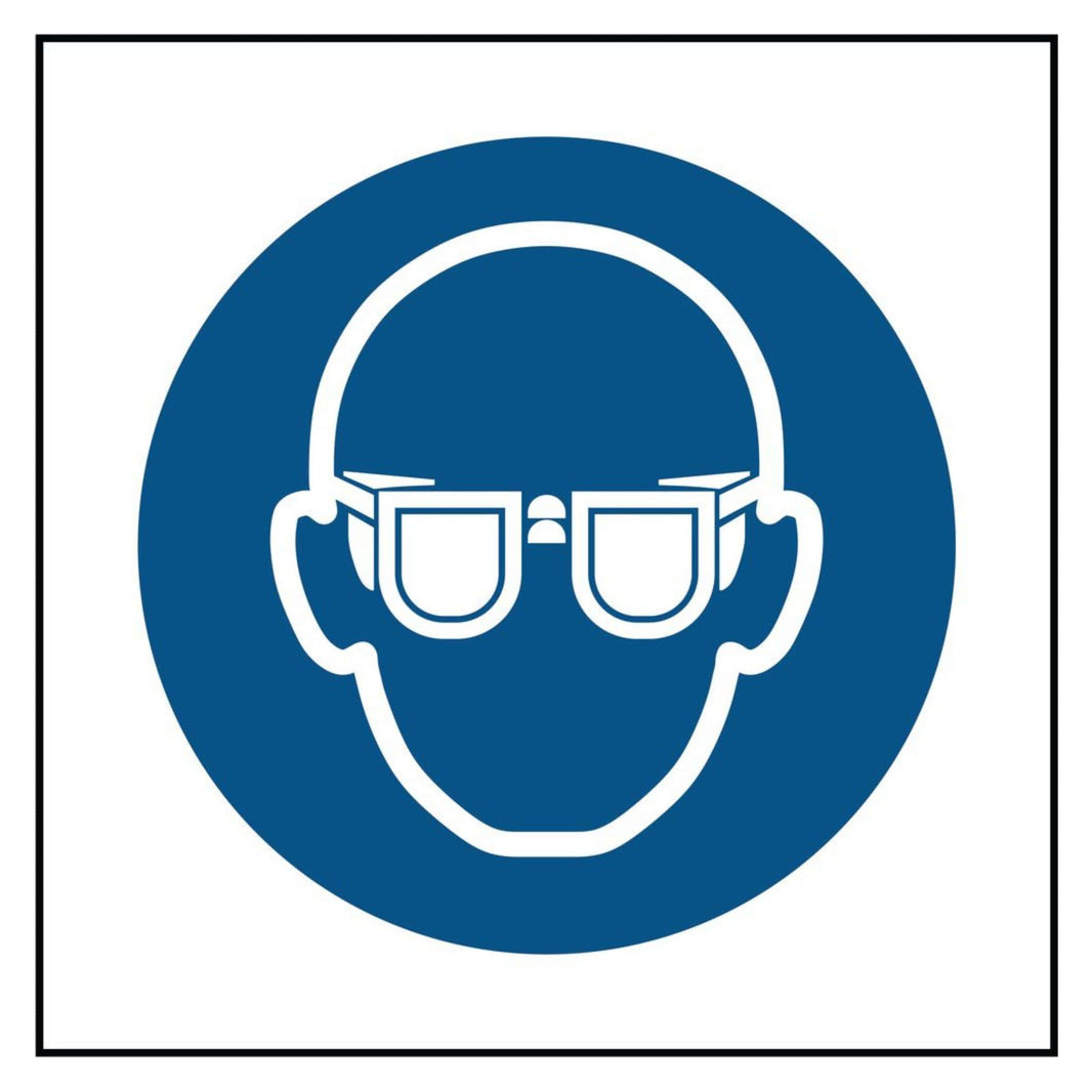 Eye Protection Signs | Wear Safety Goggles Signage - The Safety Sign Depot