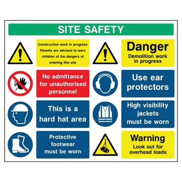 Hi Vis Signs | ISO Approved - The Safety Sign Depot
