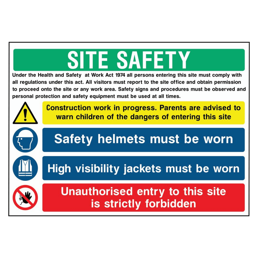 Hi Vis Signs | ISO Approved - The Safety Sign Depot