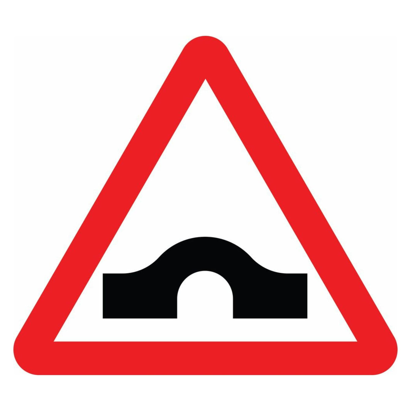 Road Traffic Hump Bridge Sign | Large Bulk Discounts