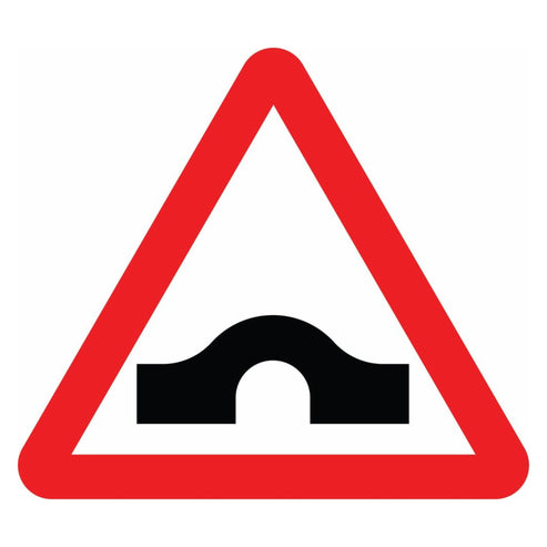 Road Traffic Hump Bridge Sign | Large Bulk Discounts