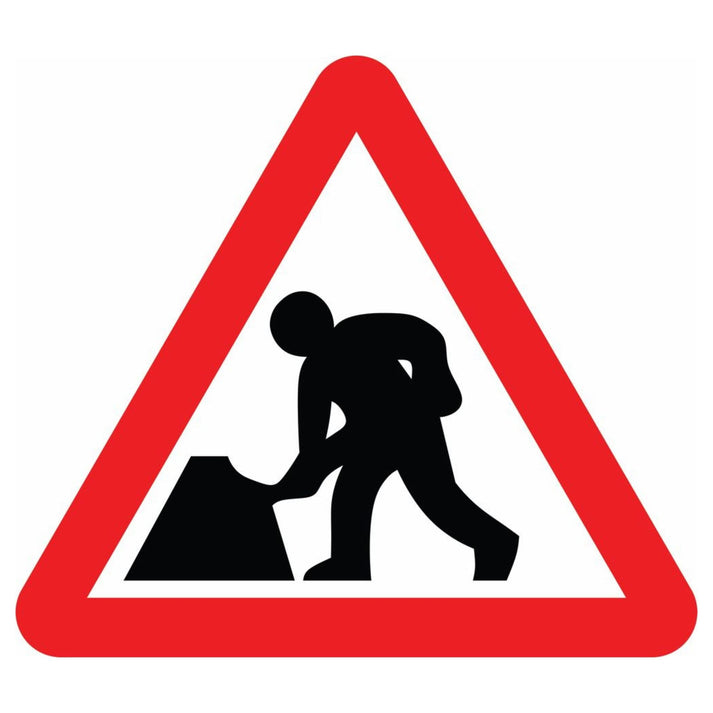 Road Work Triangle Sign - The Safety Sign Depot